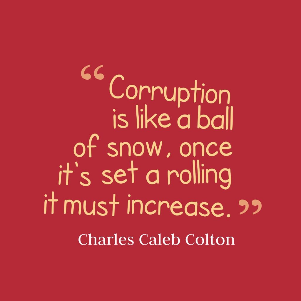 85+ Powerful Corruption Quotes
