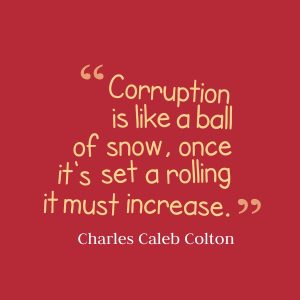 85+ Powerful Corruption Quotes