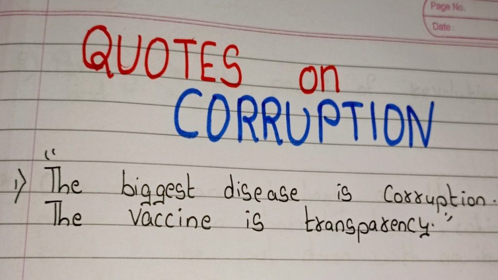 85+ Powerful Corruption Quotes